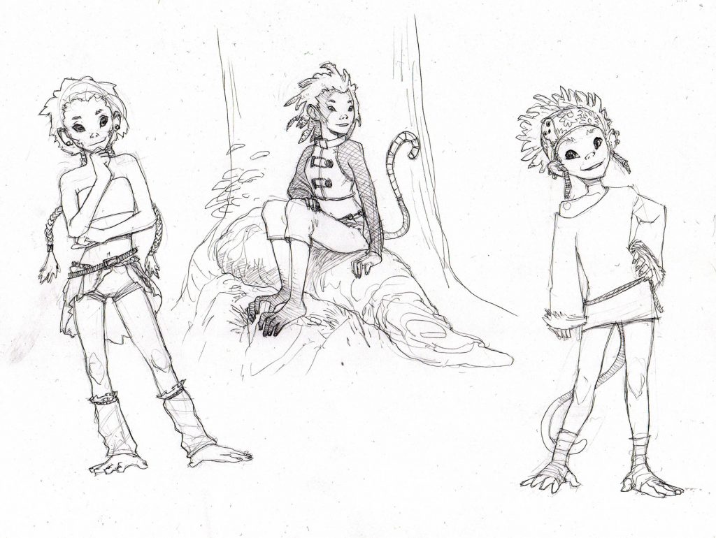 Sketches | Lolo's Art, Illustrator Manuel Guzman